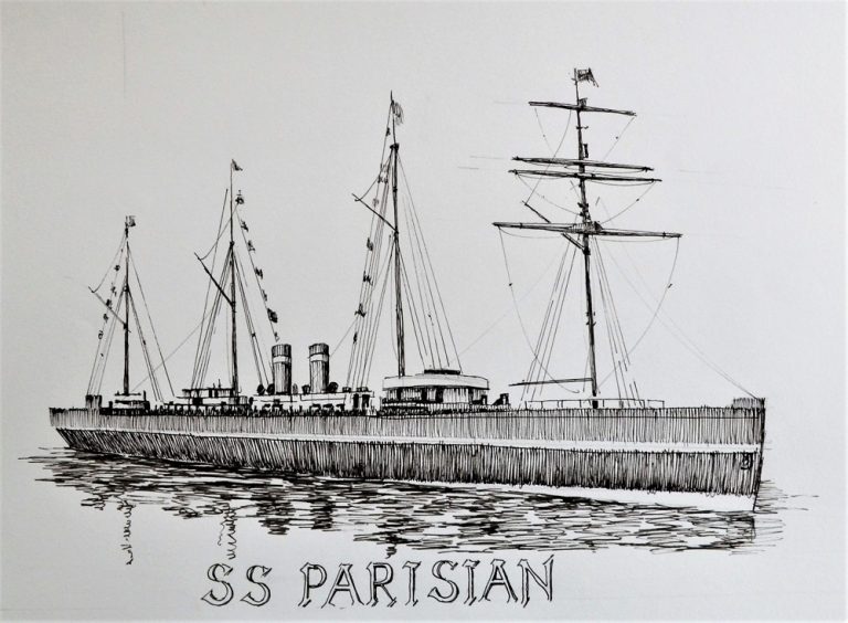 The S.S. Parisian Carried the Aberdeen Family Across the Atlantic Ocean ...