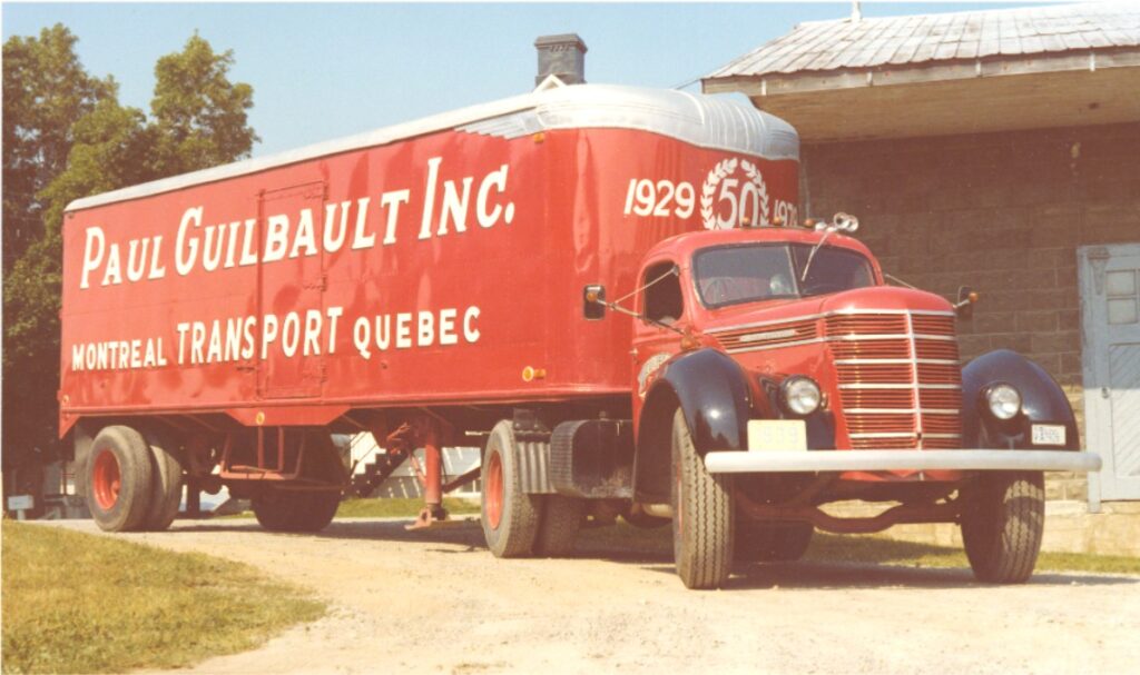 Paul Guilbault Inc. 50th anniversary truck, Grondines, 1979 | Grondines ...