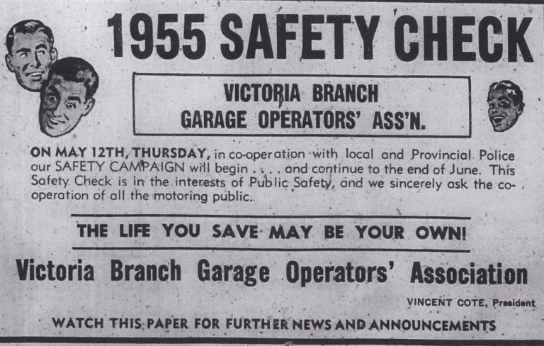 Working Together for Safer Roads: Victoria Branch Garage Operators ...