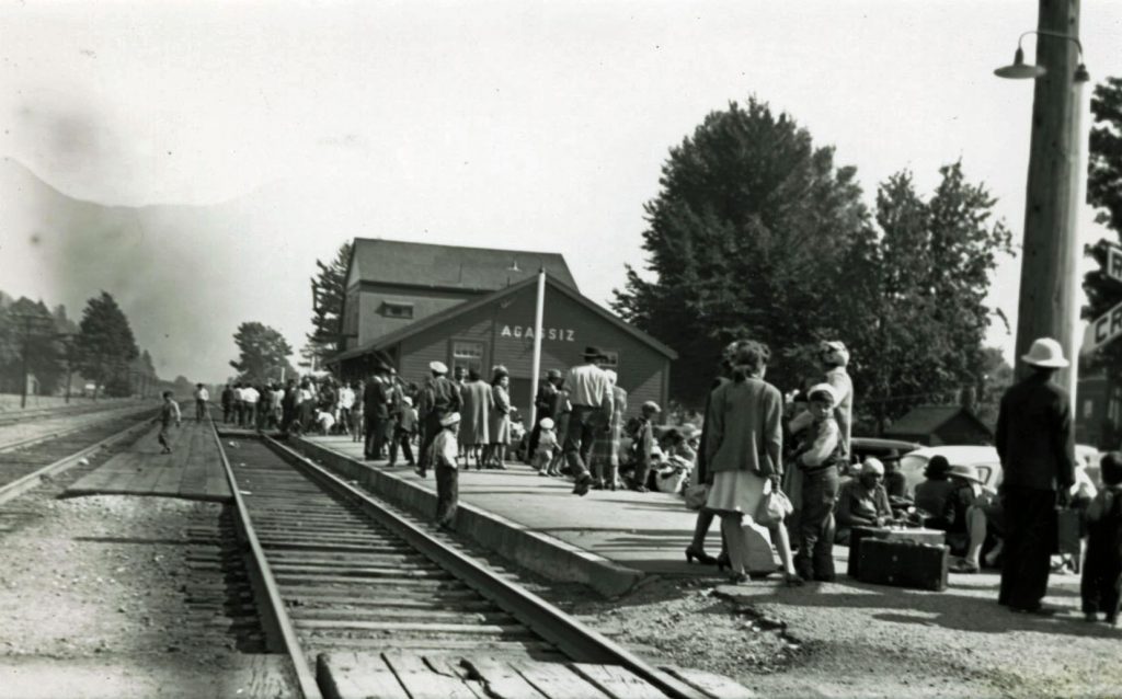 Waiting for the Train in Agassiz | Knee High by the First of July