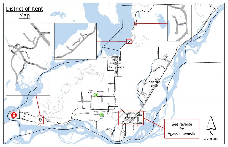 The District of Kent Map | Knee High by the First of July