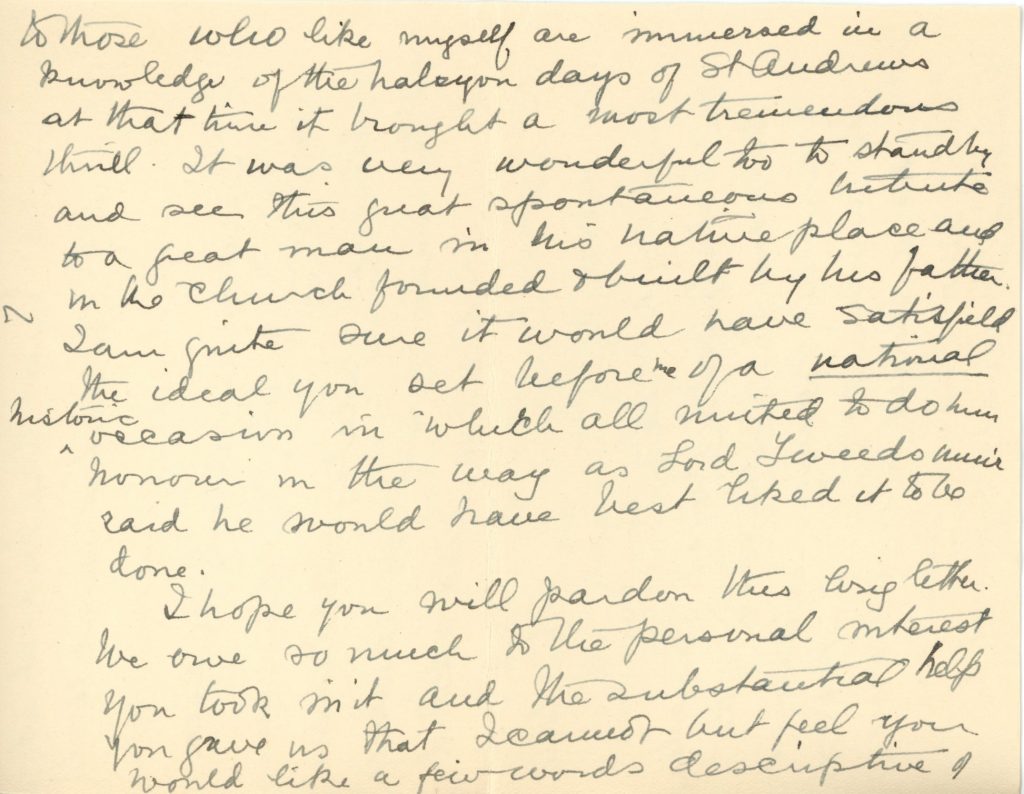 Correspondence between Maude Abbott et Canadian Prime Minister R.B ...