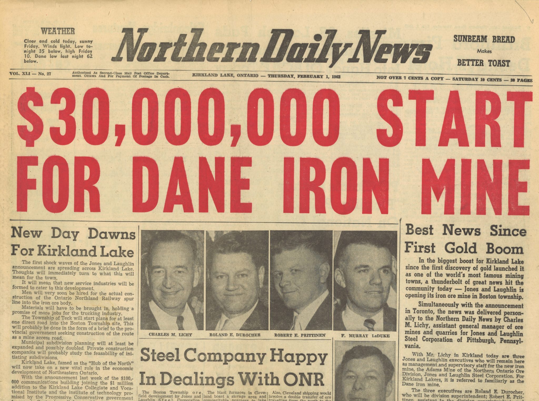 Iron Mining in Gold Country | Opportunity on the Mile of Gold: How ...