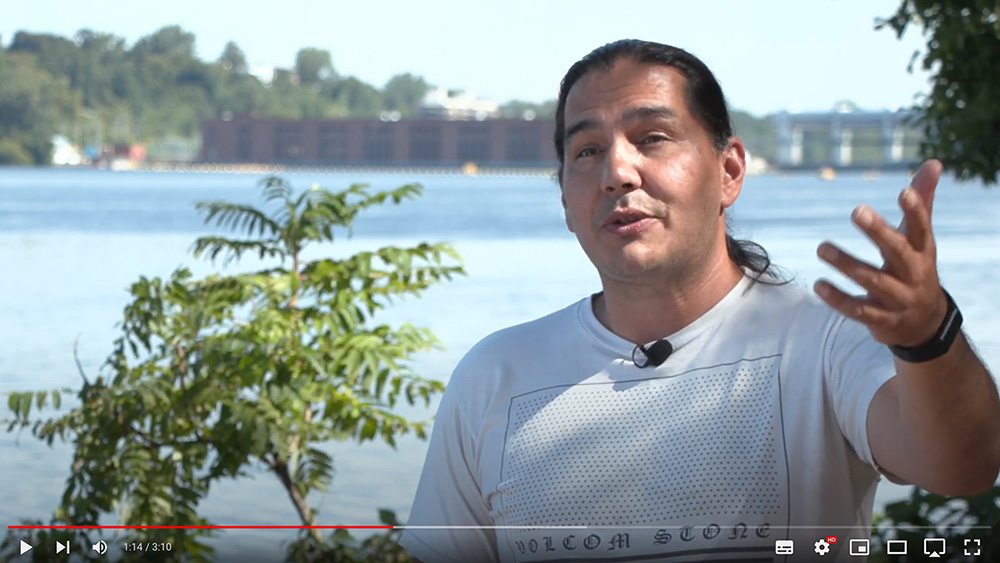 Stéphane Raymond, Métis | The mills of Île de la Visitation at the ...
