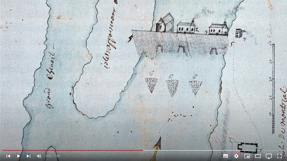 The Mills site | The mills of Île de la Visitation at the Sault-au ...