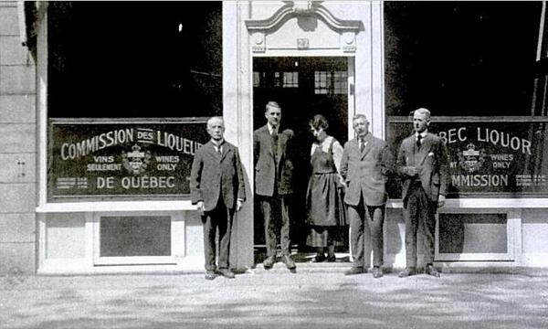 The Québec Liquor Commission, forerunner of the SAQ established in 1921 ...