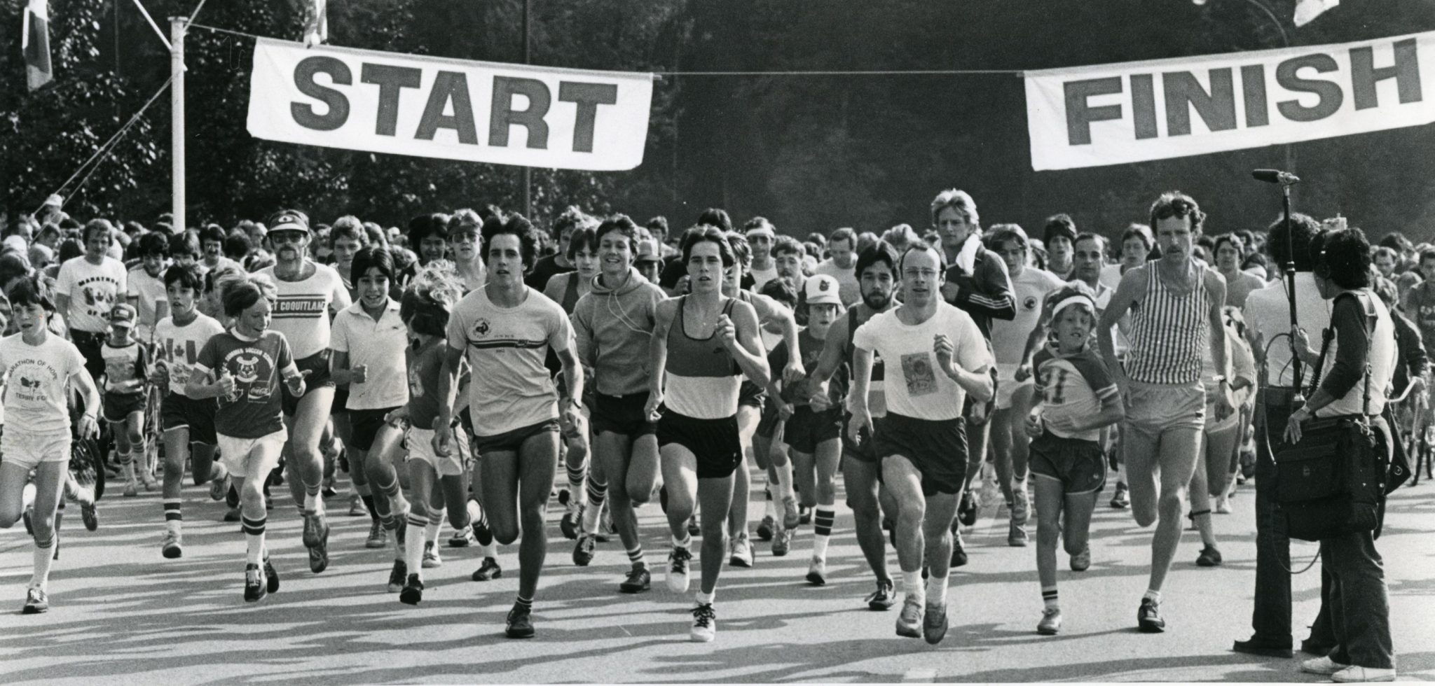Terry Fox Run in Port Coquitlam, 1982 | Port Coquitlam’s F-Words: Flu ...