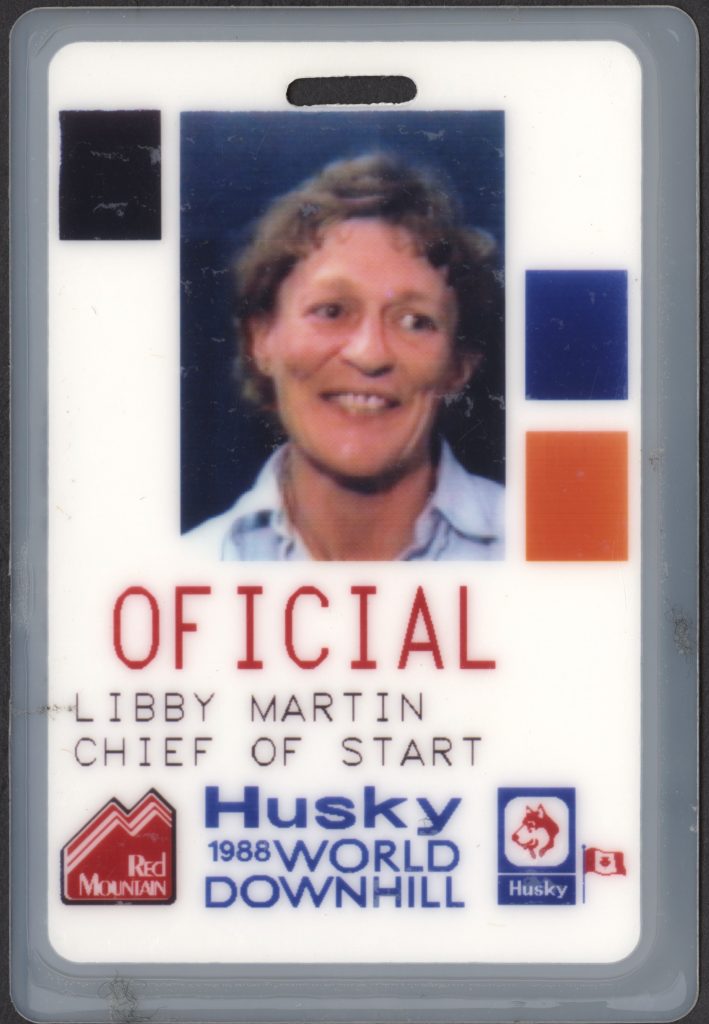 1988 Husky Downhill World Cup Identification Badge | Gold Mining to ...
