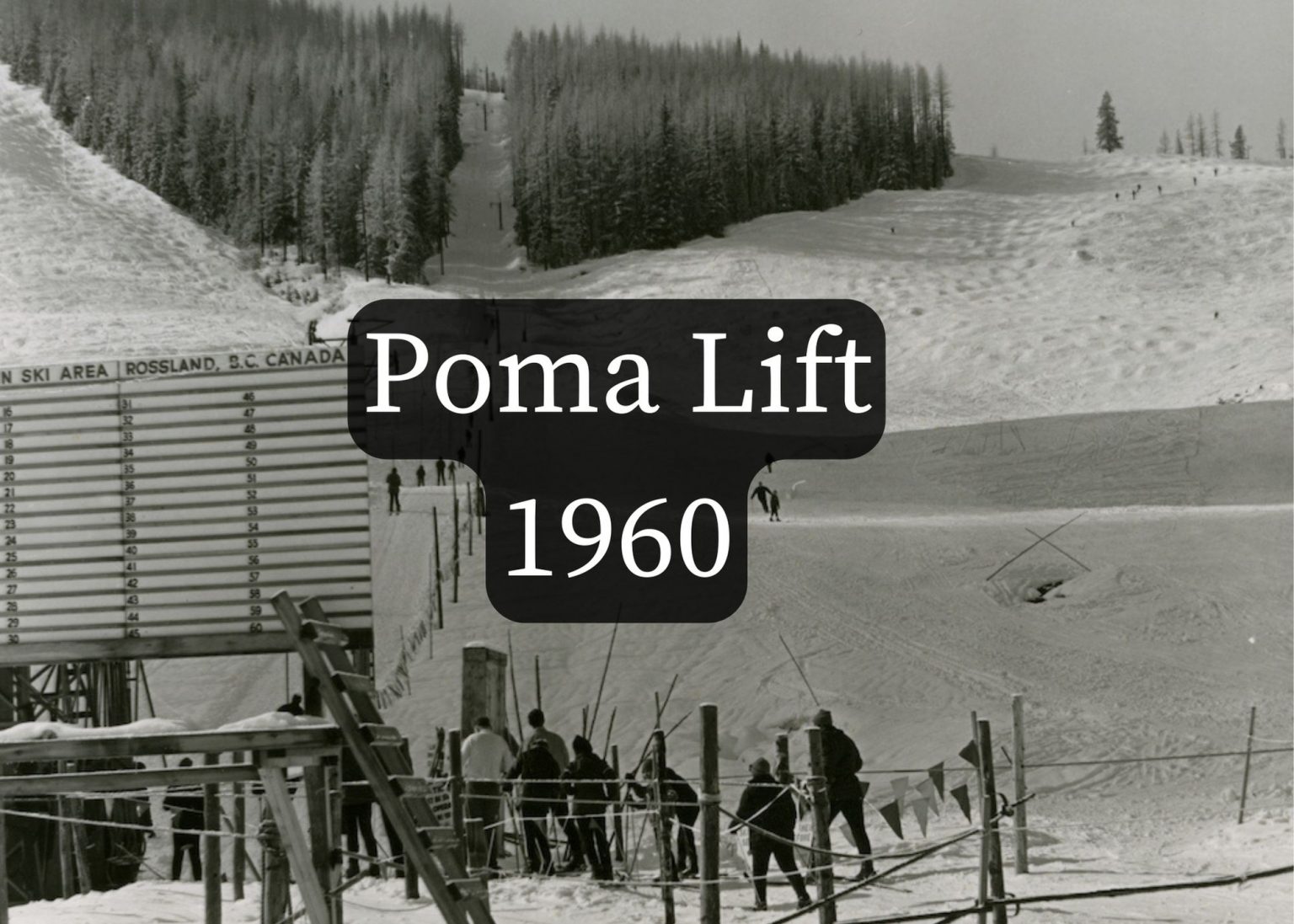 Poma Lift 1960 | Gold Mining to Gold Medals: A Century of Ski Racing in ...