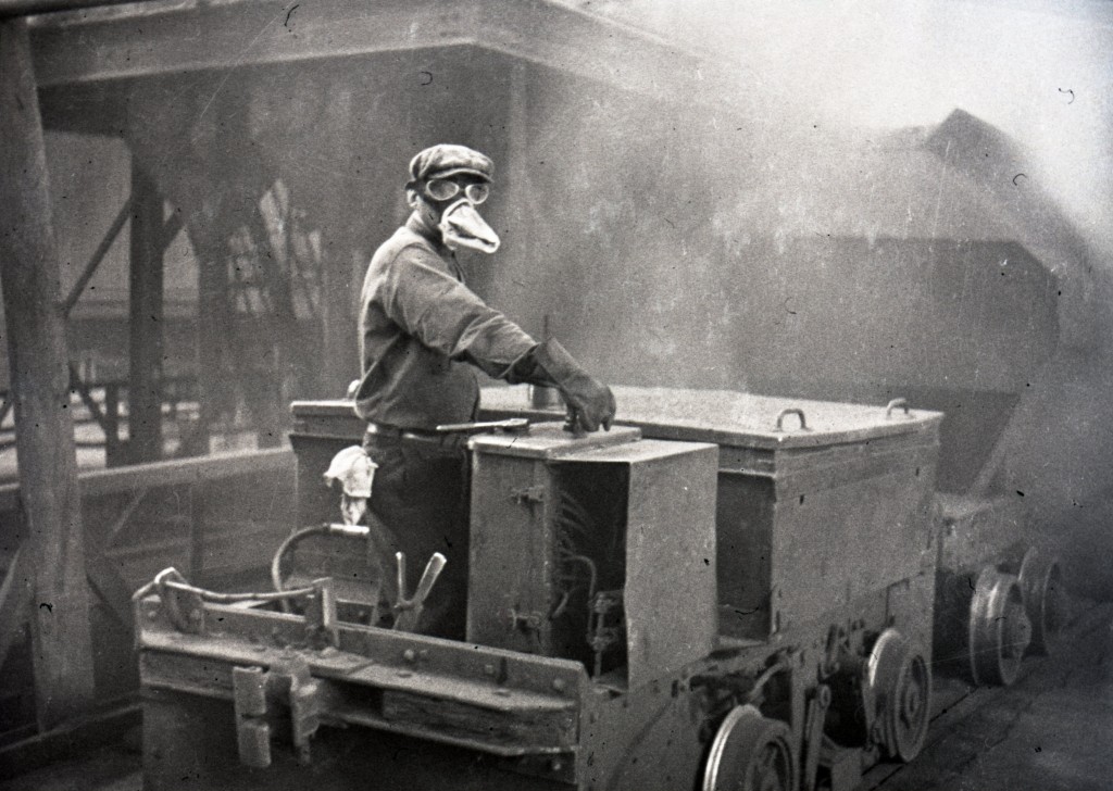 A Masked Man Driving a Car in the Smelter | The birth of Rouyn and ...
