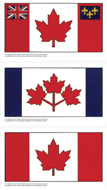 The first Canadian flag: reputation and modernization | Cowansville and ...