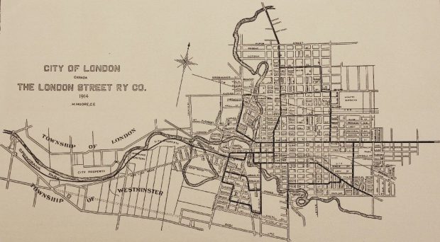 London, ON, in 1914 | Topography of Grief – Mapping the Great War Dead ...