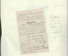 Private Allan Phillips | Topography of Grief – Mapping the Great War ...