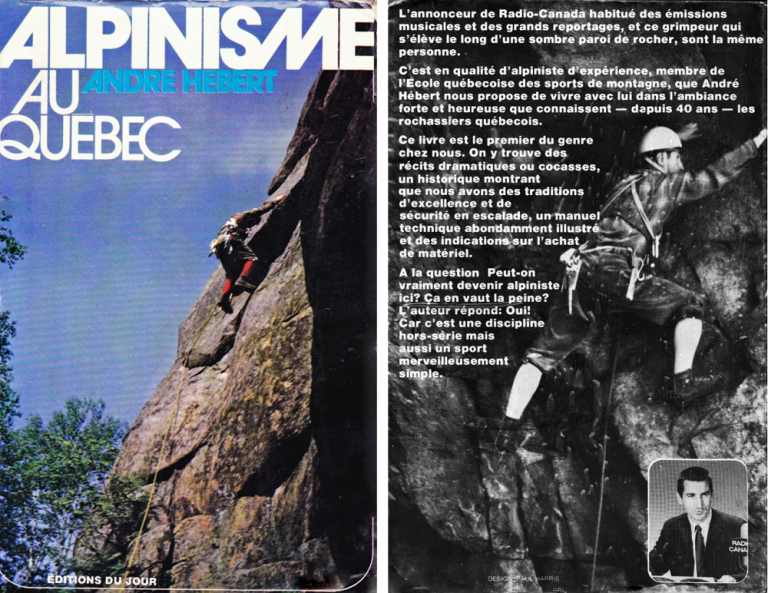 Book on climbing in Quebec, 1972 | Val-David, the Cradle of Rock ...